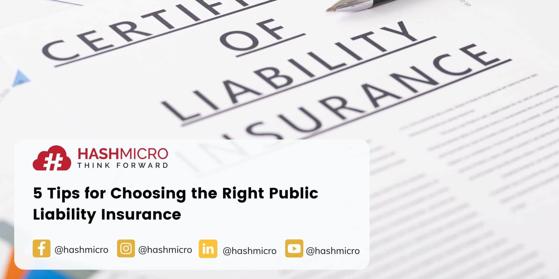 5 Tips on Choosing the Proper Public Liability Insurance for Your Company