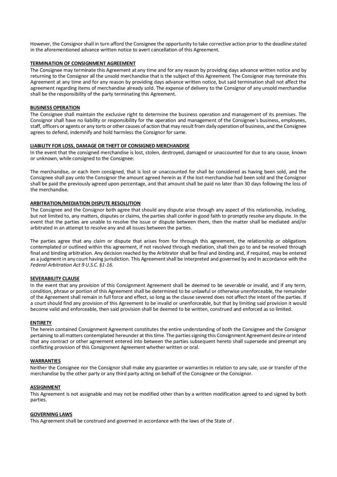 Consignment | Advantages and Disadvantages in the Sales System