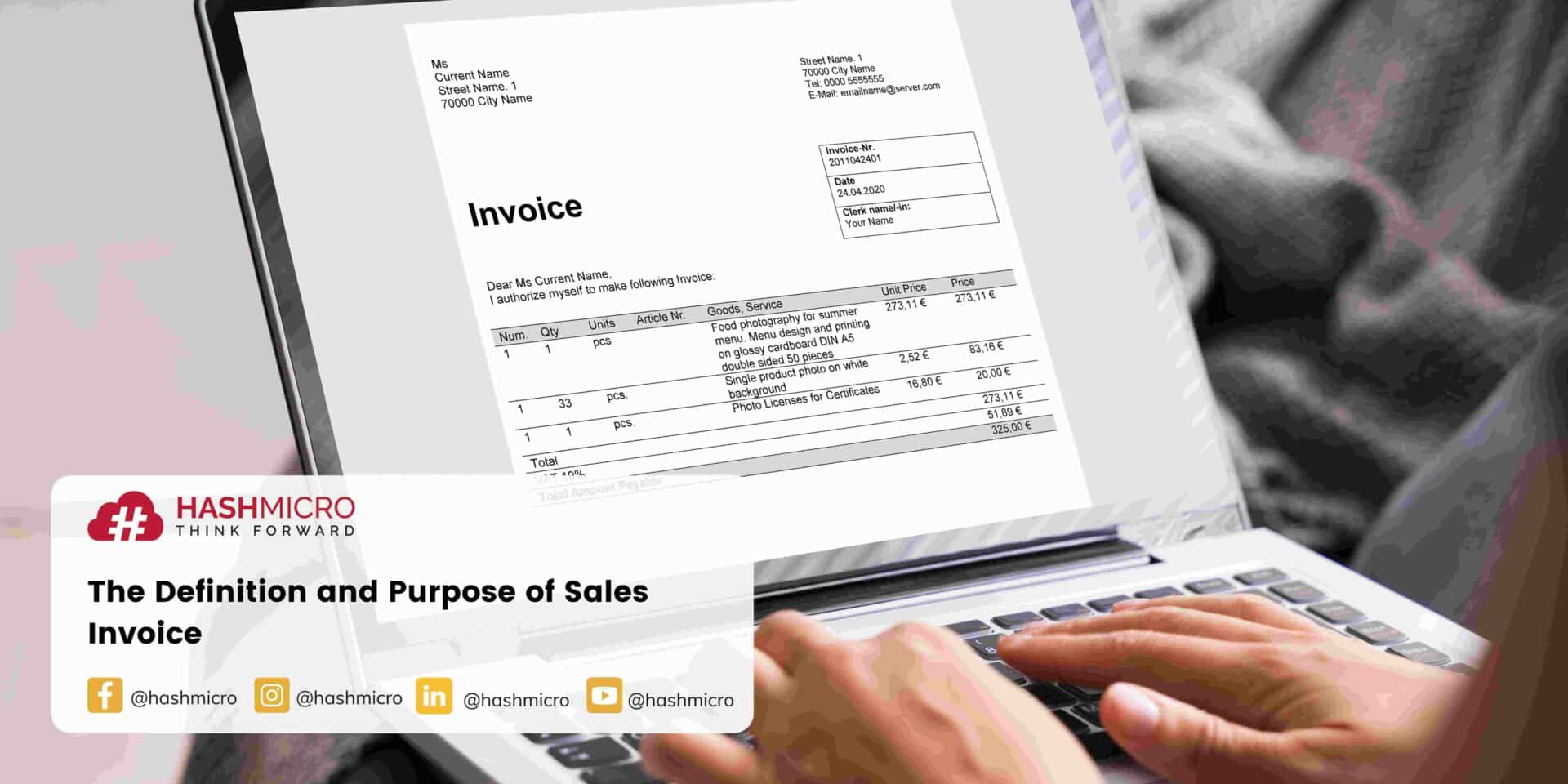 Here is The Complete Definition and Purpose of Sales Invoice!