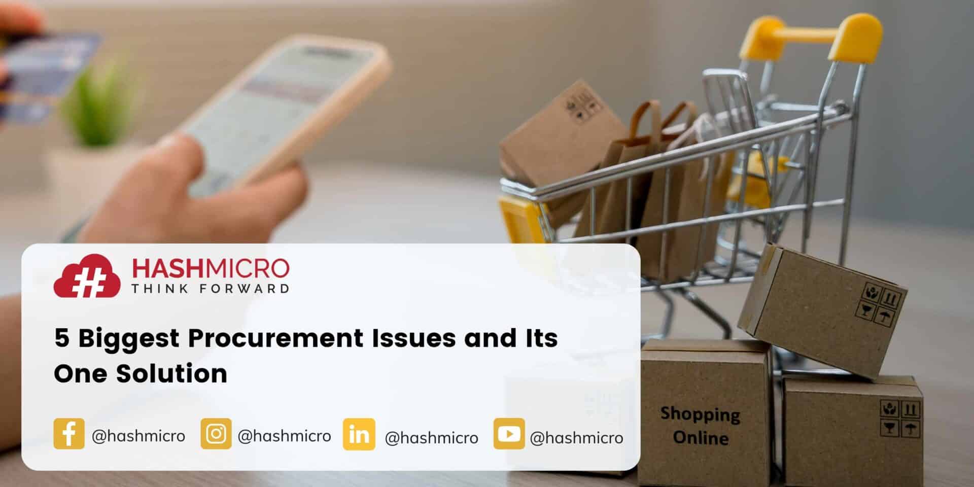 5 Biggest Procurement Issues and Its One Solution