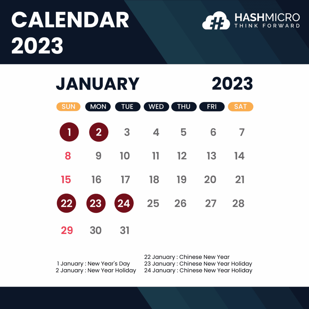 Public Holiday & Long Weekend on Singapore 2023