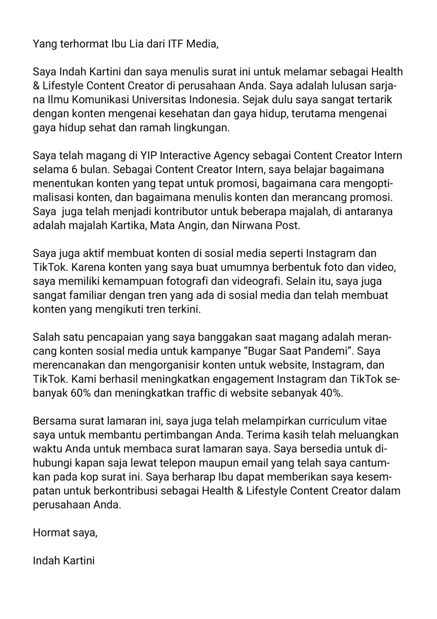 Contoh Motivation Letter 2 - Riset Contoh Motivation Letter 2 - Riset