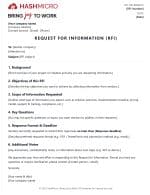 Apa itu RFI (Request for Information) & Cara Membuatnya